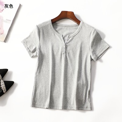 249207 夏T恤 女中长款短袖套头.L.XL.2XL.3XL.4XL