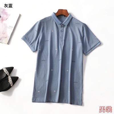 249124 夏T恤 男装中长款短袖套头.XL.2XL.3XL.4XL.5XL