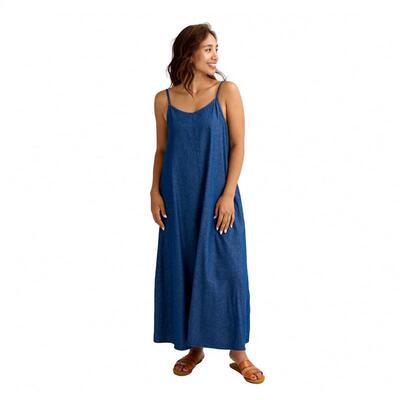 代购Billabong女士连衣裙透气舒适轻盈飘逸可调节肩带两侧口袋