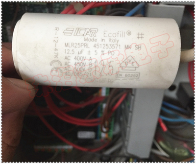 进口意大利 12.5uF 450VAC ICAR 运行启动电容 MLR25PRL451253571