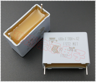 进口葡萄牙 0.68uF 310VAC VISHAY F1772 680nF 薄膜电容 ERO 684