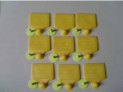 超高频UHF远距离rfid动物电子耳标标签牛猪羊耳标915M6C耳环耳钉