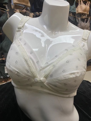 三件包邮专柜正品百伶百俐孕妇内衣93001 纯棉无钢圈哺乳文胸前扣