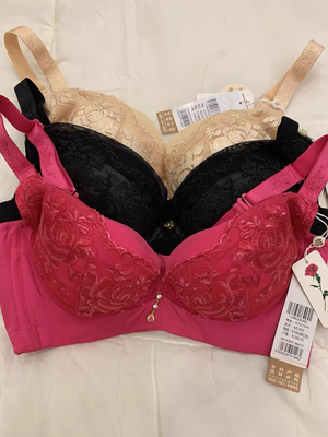 专柜正品 玫瑰阿黛尔内衣无钢圈超级舒服32613 81603 81601 81619