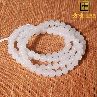 特惠高白108颗6mm多用手串项链