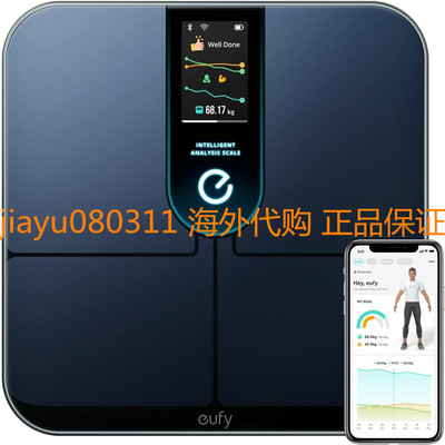 eufy by Anker Wi-Fi Fitness Tracking Smart Scale P3， Inte