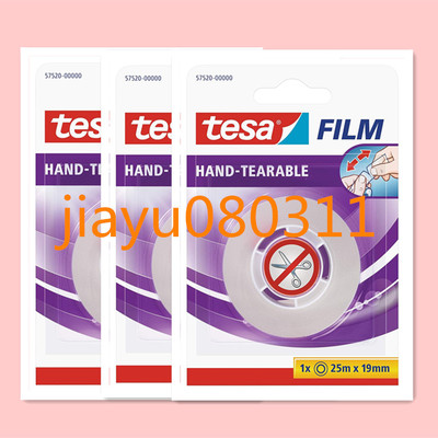 tesa Tesafilm Hand-tearable Self-Adhesive Transparant Tape