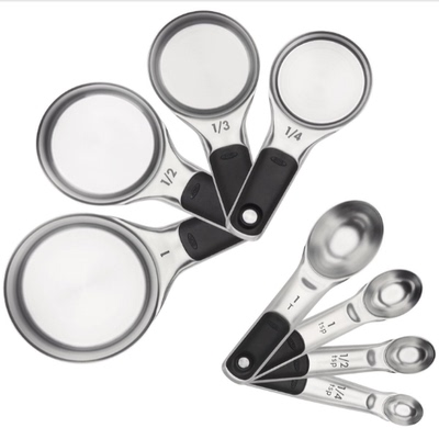 OXO Good Grips Stainless Steel Measuring Cups and Spoons Set