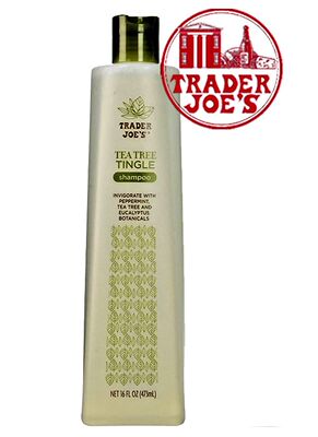 美国预 Trader Joe's Tea Tree Tingle Shampoo 473ml