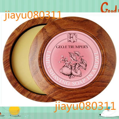 Geo F. Trumper Limes Shaving Soap in Wooden Bowl