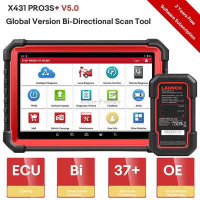 LAUNCHX431 PRO3S+ V5.0 Plus Full System全系统全球版PROS V5.0