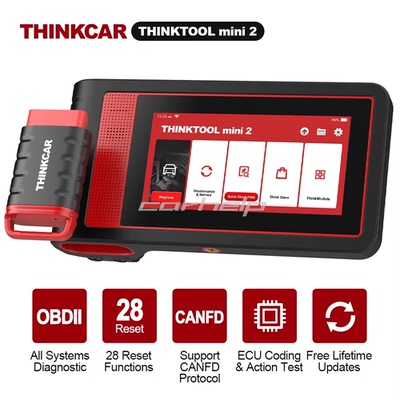 跨境THINKTOOL mini2 OBD Diagnostic lifetime free + 28 Resets
