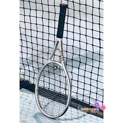 代购代购Wilson PRO STAFF 97 V14威尔胜网球拍定制金属银Metall