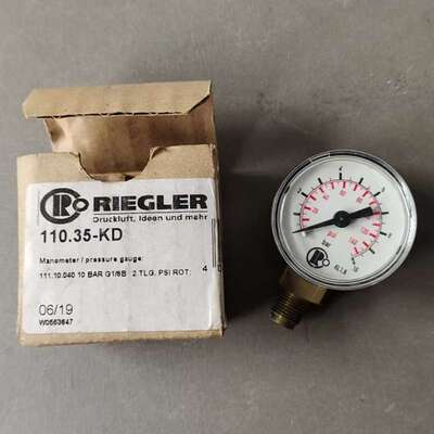 议价110.35-KD 压力表。RIEGLER出产，全新