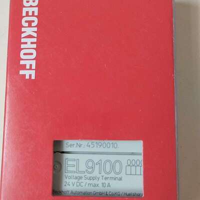 议价倍福behoff电源模块EL9100