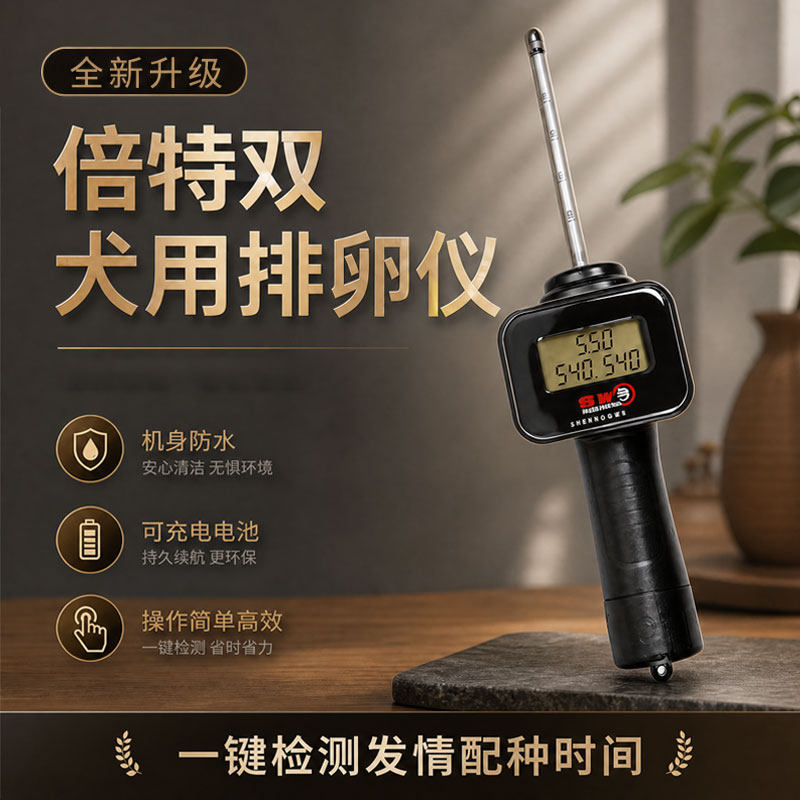 排卵检测仪狗猪用倍特双猪牛羊用母狗测卵发情配种神器犬用排卵仪