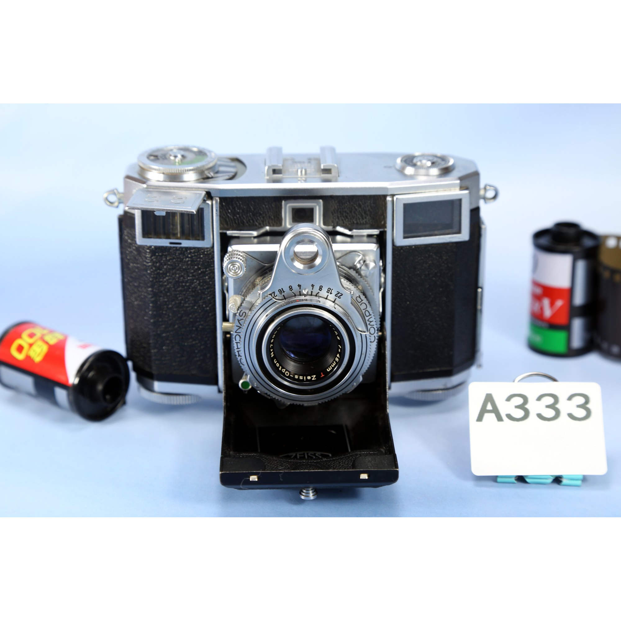 蔡司女伯爵夫人Zeiss Ikon Conttesa35旁轴135胶片胶卷德国相机W5