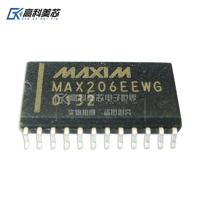高科美芯 IC集成电路 MAX206EEWG SOP24贴片 线路收发器（一个）