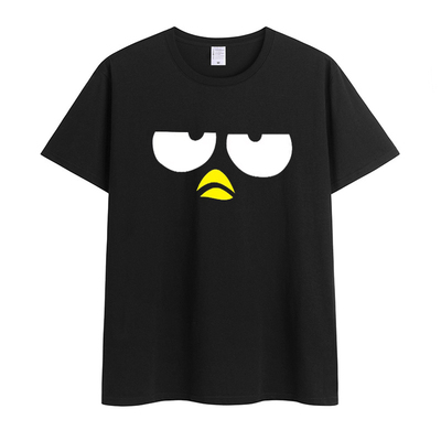 三丽鸥sanrio BadBadtz-maru 淘气XO ばつまる酷企鹅短袖T恤纯棉