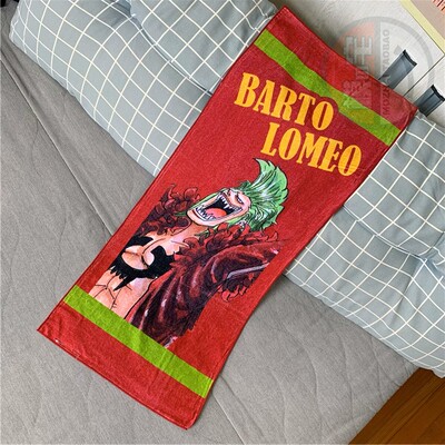 海贼王巴托洛米奥日本毛巾全棉