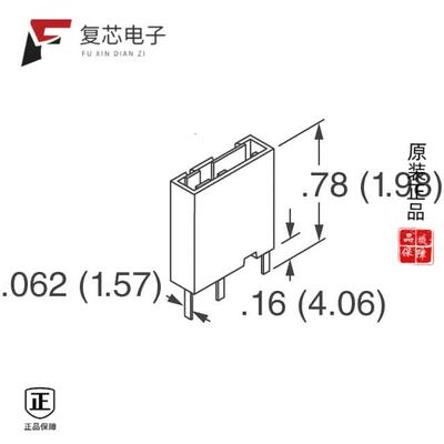 04820001ZXBF全新FUSE HOLDER BLADE 125V 15A PCB