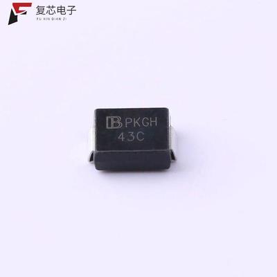 原厂正品1.5SMC43CA全新双向 Vrwm:36.8V