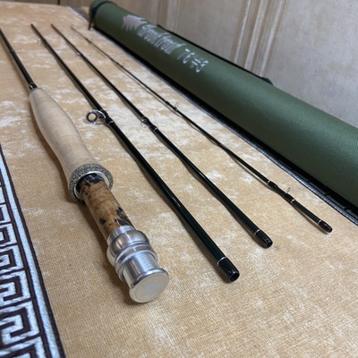 溪鳟系列飞钓竿 brook trout  3号7英尺6英寸 马口 溪哥  虹鳟