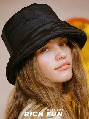 澳洲小众保暖蓬松渔夫帽显脸小