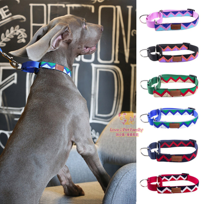彩虹系列可缓冲项圈小中大犬颈