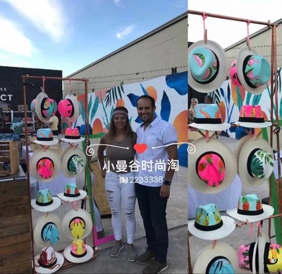 民族度假风艺术手工草帽