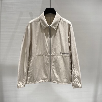 Cavalli Class 26春夏新款logo字母印花手臂织带条纹男士夹克外套