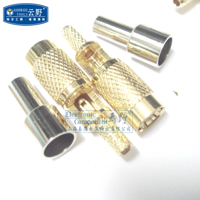 【高科美芯】 连接器SMB-K3开花 焊线 小型射频同轴电缆连接器