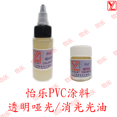 PVC模型软胶漆哑光透明涂料