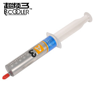 超频三A3导热膏 导热硅胶 笔记本导热膏 CPU硅脂 含银 超大支容量