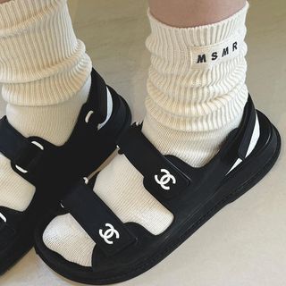 MSMRPachilogo标签中筒袜