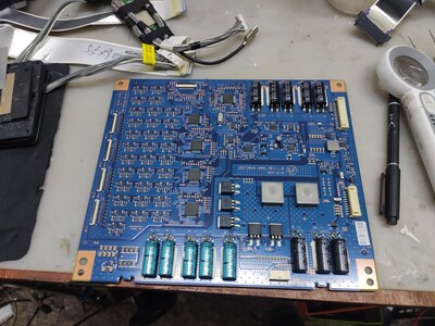 维修指导维修 索尼KD-55/65X9300D 恒流板背光板16ST064A-AB01