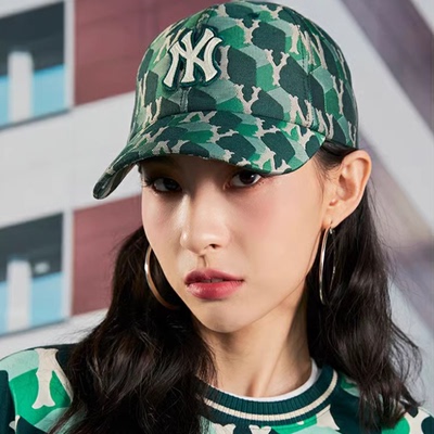 MLB男女棒球帽NY刺绣情侣鸭舌帽