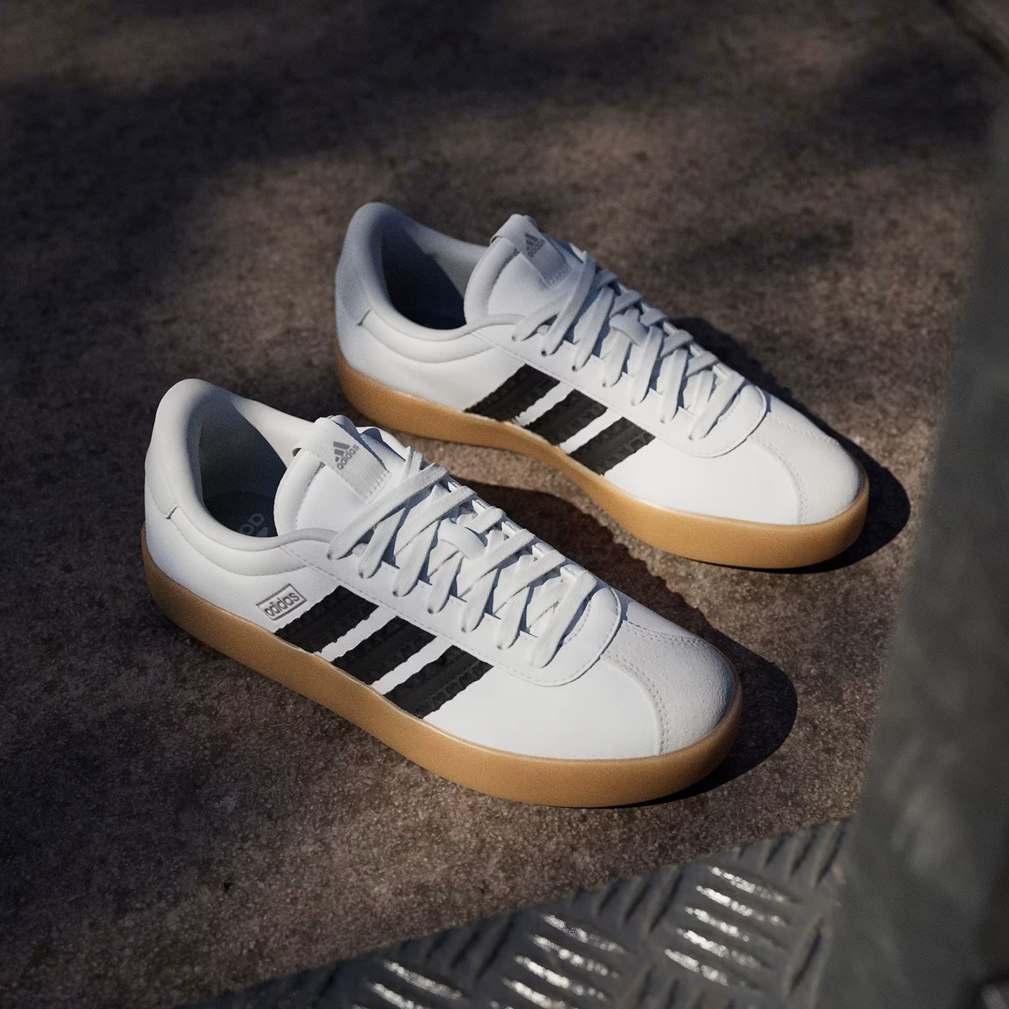 Adidas/阿迪达斯VL COURT 3.0 女子白色舒适休闲百搭德训鞋IH6600
