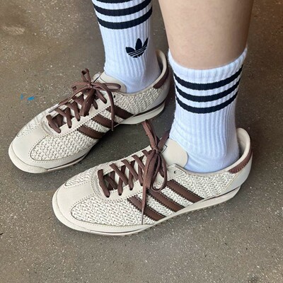 Adidas阿迪达斯三叶草女鞋SL72 OG「T头鞋」薄底运动休闲鞋JR4229