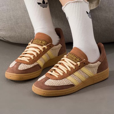 adidas阿迪达斯三叶草夏季女鞋HANDBALL SPEZIAL运动休闲鞋JQ8411