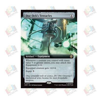 牌客窝 万智牌 章鱼博士的触手 Doc Ock's Tentacles 金 神器 闪