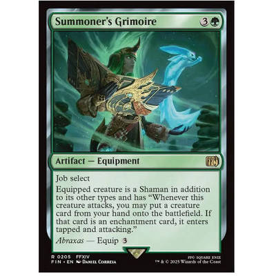 牌客窝 万智牌 召唤师的魔导书 Summoner's Grimoire 金 绿