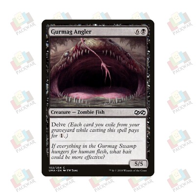 牌客窝 万智牌 谷尔玛钓客 Gurmag Angler 铁 黑 闪
