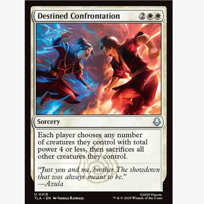 牌客窝 万智牌  命定交手 Destined Confrontation 银 白色