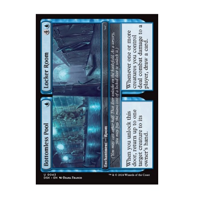 牌客窝 万智牌 无底泳池 Bottomless Pool 银 蓝 闪