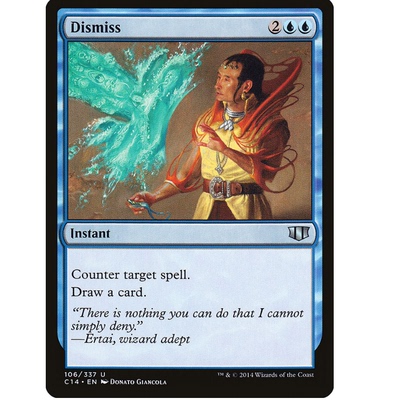 牌客窝 万智牌 退散 Dismiss 银 蓝色