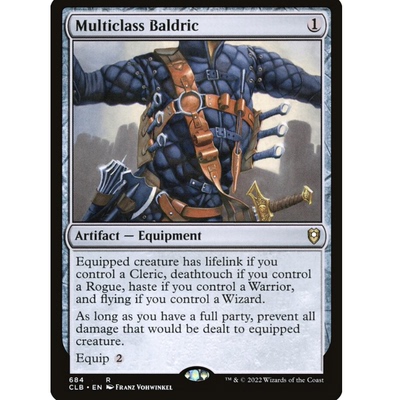 牌客窝 万智牌  多用途肩带 Multiclass Baldric 金 神器