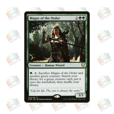 牌客窝 万智牌  秩序贤者 Magus of the Order 金 绿 闪