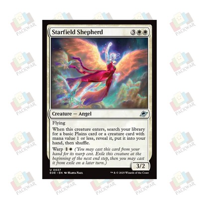 牌客窝 万智牌 星空牧者 Starfield Shepherd 银 白 闪