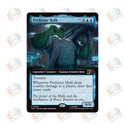 牌客窝 万智牌 浩克教授 Professor Hulk 金 蓝 闪